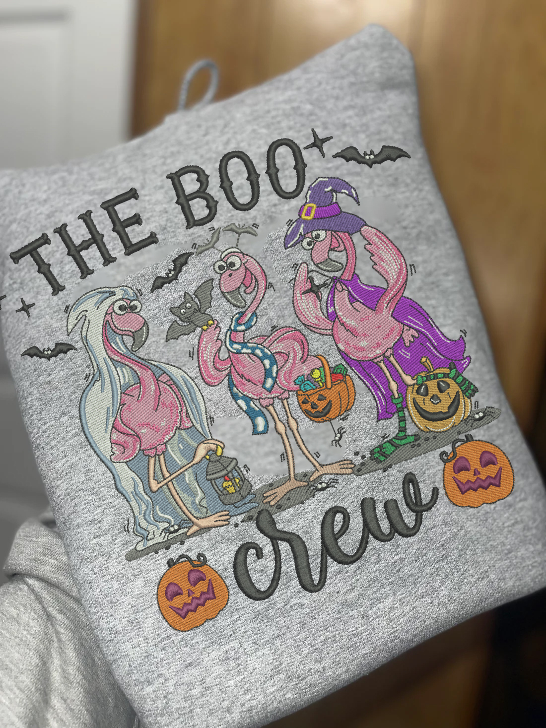 The Boo Crew Embroidery Design - SewandGrew