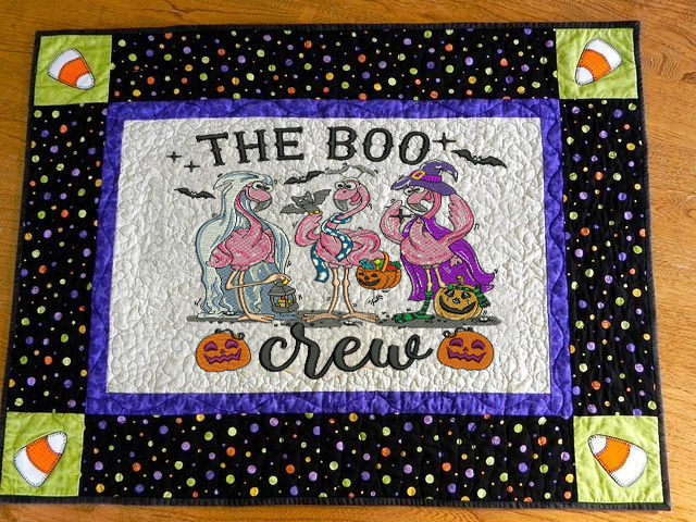 The Boo Crew Embroidery Design - SewandGrew